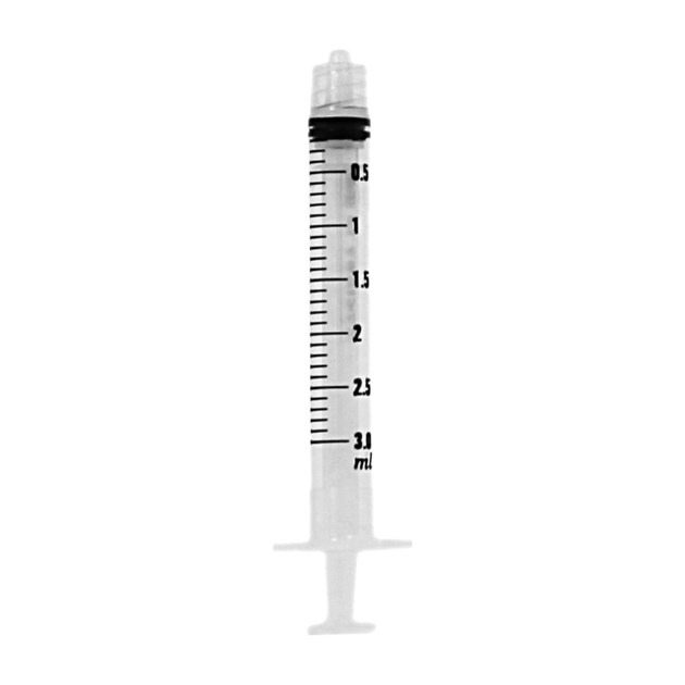 309658 • BD® Plastipak™ Syringe, 3-Piece, 3ml, PP, Luer-Lock ...