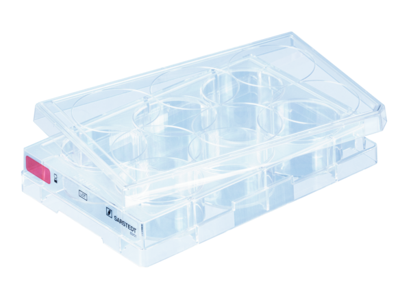 83.3920 • Sarstedt® Cell Culture Plate, 6-well, Flat Bottom, 4ml, 8.87cm², PS, Transparent ...