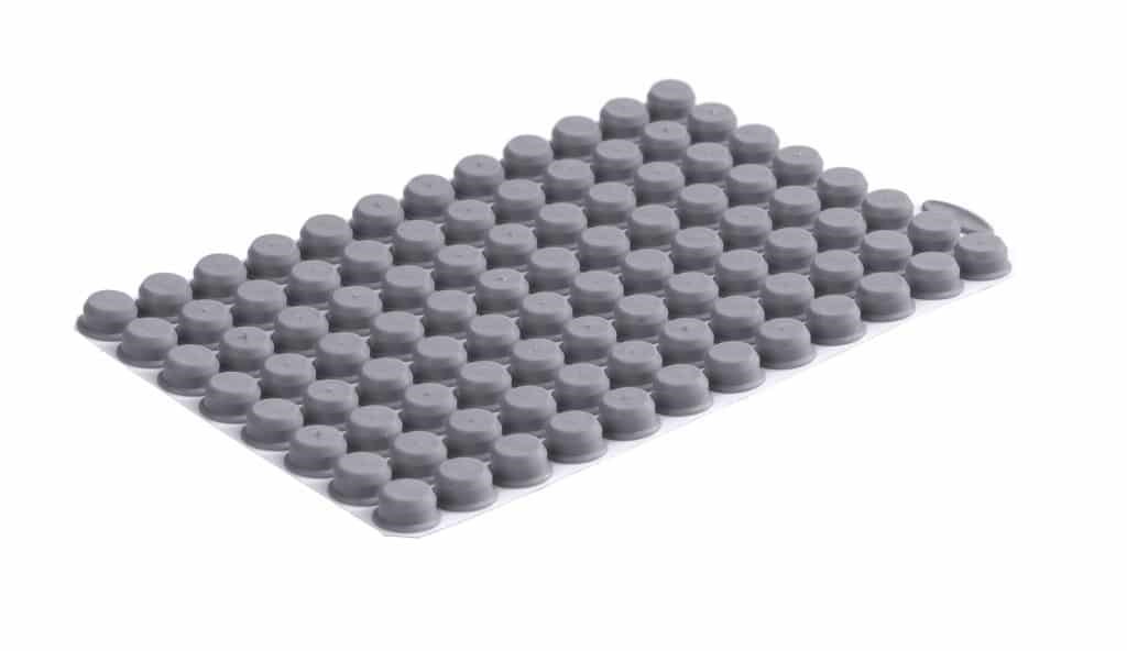 MP53000 • Micronic® Pierceable Capmat, TPE, Natural, for Capping 96 ...