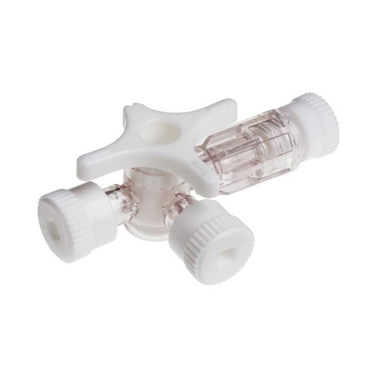 394600 • BD® Connecta™ Stopcock Stand-Alone, PC, Luer-Lock, White ...