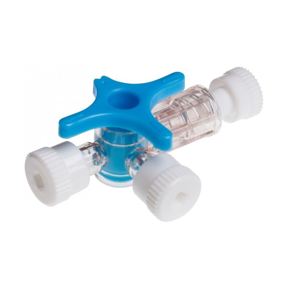 394602 • BD® Connecta™ Stopcock Stand-Alone, PC, Luer-Lock, Blue ...