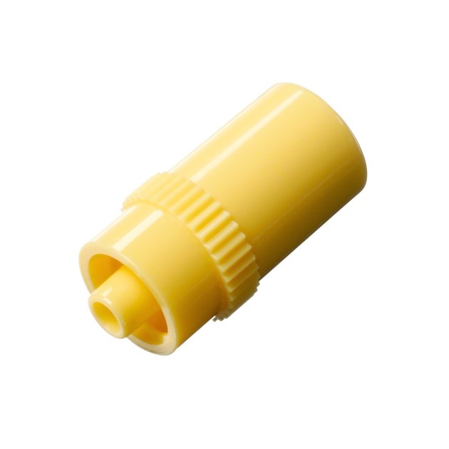 4238010 • BBraun® IN-Stopper Closing Cone, Luer-Lock Male, PE, Yellow ...