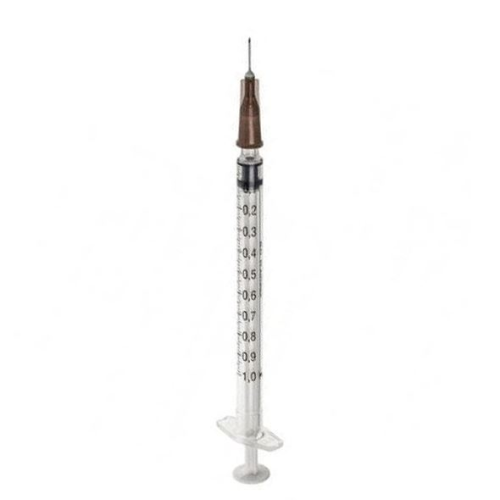 303176 • BD® Plastipak™ Syringe with BD® Microlance™ 3 Needle, 1ml, Luer-Slip, Concentric, 26G×3 ...