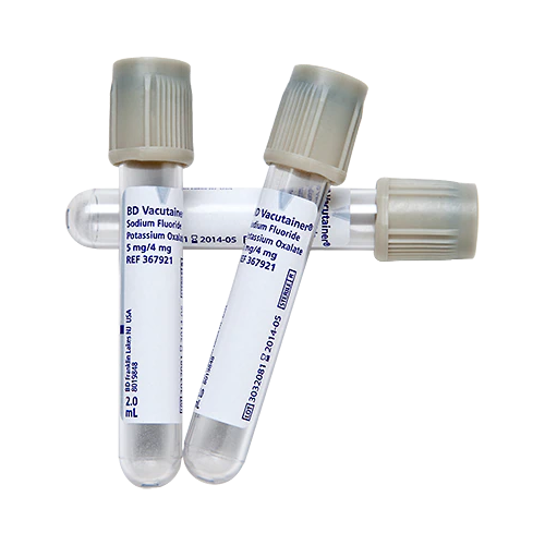 368521 • BD® Vacutainer® NaF 6.0mg Na2EDTA 12.0mg Plus Blood Collection ...