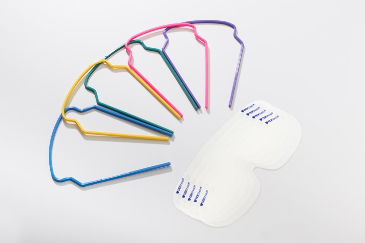 9211-400 • TIDI® TIDIShield® Assemble ‘n Go™ Eye Shield Reusable ...