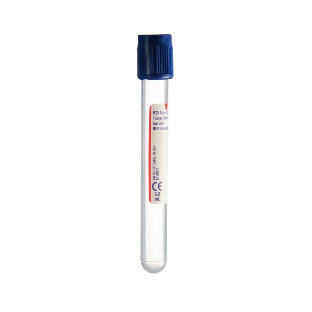 368380 • BD® Vacutainer® Trace Element Serum Blood Collection Tube, 6 ...