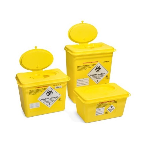 11000-xx-xx-xx • Safebox® Prime Sharps Container, 11L, 280×190×330mm ...
