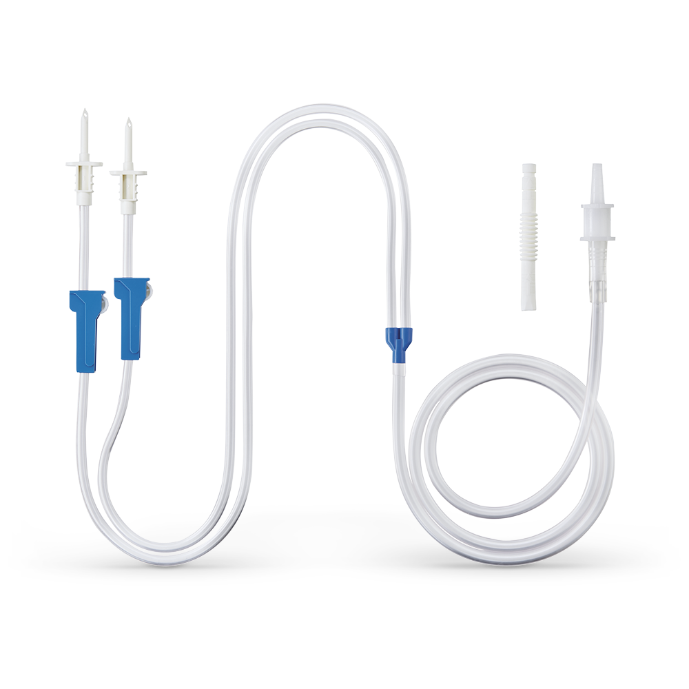 2890601 • Fresenius Kabi® Twin Transfer Set 8 D, 205cm (80"), with 2 ...