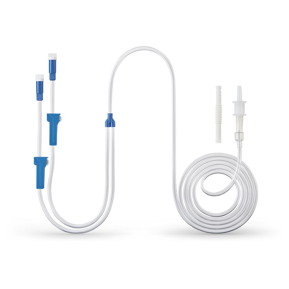 2881201 • Fresenius Kabi® Twin Transfer Set 2 CL, 280cm (110"), with 2 ...