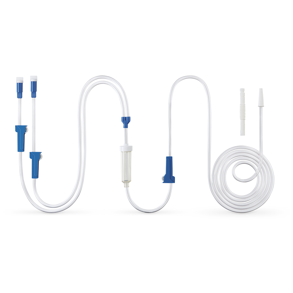 2877651 • Fresenius Kabi® Twin Transfer Set 3 CL/X, 325cm (128"), with ...