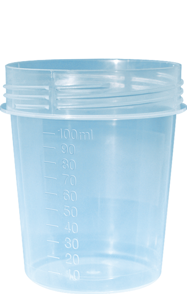 75.563 • Sarstedt® Container, 100ml, PP, IVD, with Graduation ...