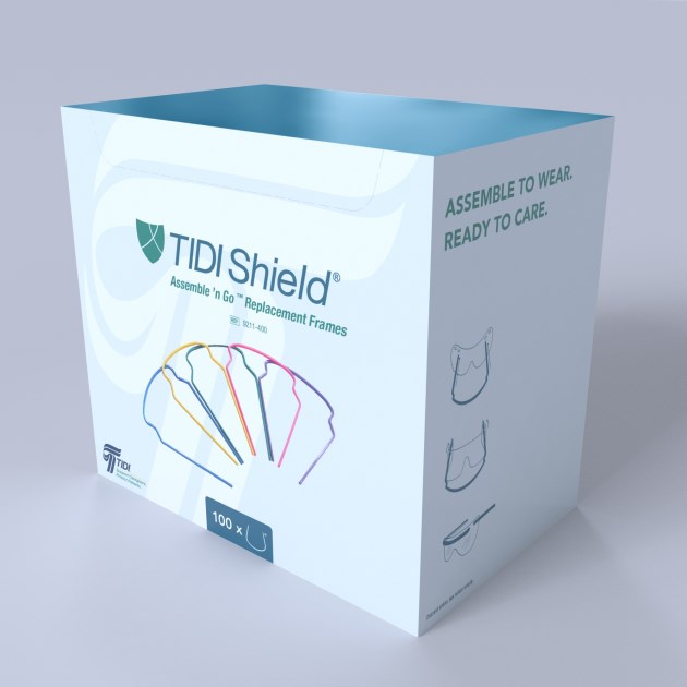 9211-100 • TIDI® TIDIShield® Assemble ‘n Go™ Eye Shield Reusable ...