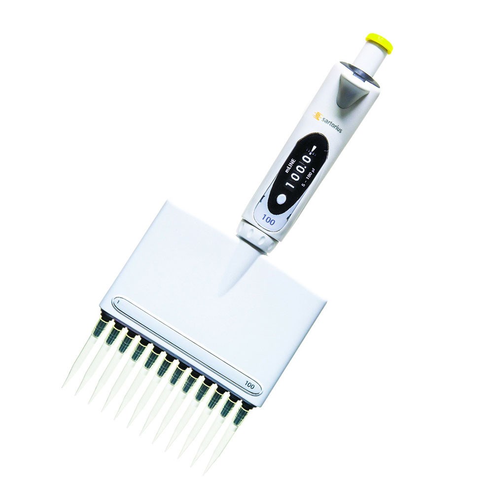 725230 • Sartorius® Mline® Mechanical Pipette, 12-Channel, Variable ...