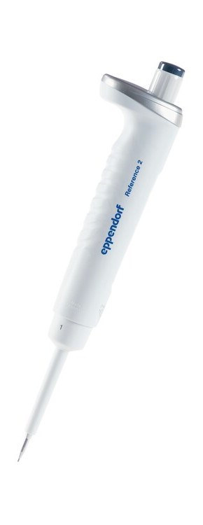 4921000010 • Eppendorf® Reference® 2 Pipette, Single-Channel, Fixed Volume, 1μl • 1pc