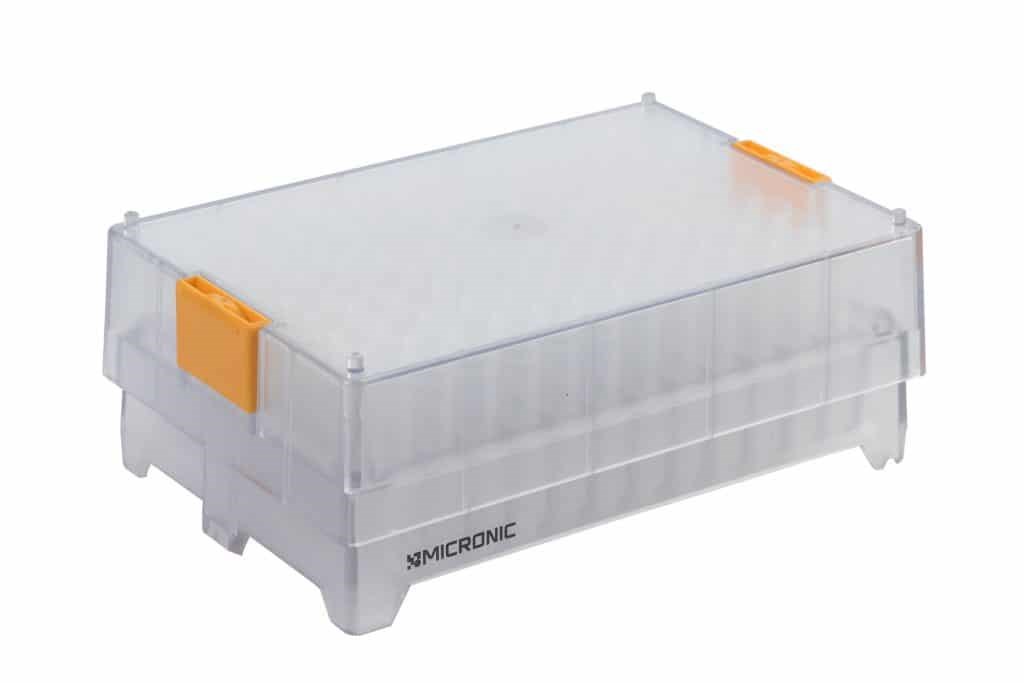 MP22504 • Micronic® Comorack-96 with Cover, PC, 96-well Format, Empty ...